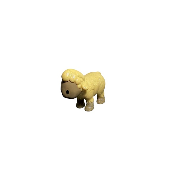 Toys | Disney Animators Beauty And The Beast Glitter Lamb Figure | Poshmark